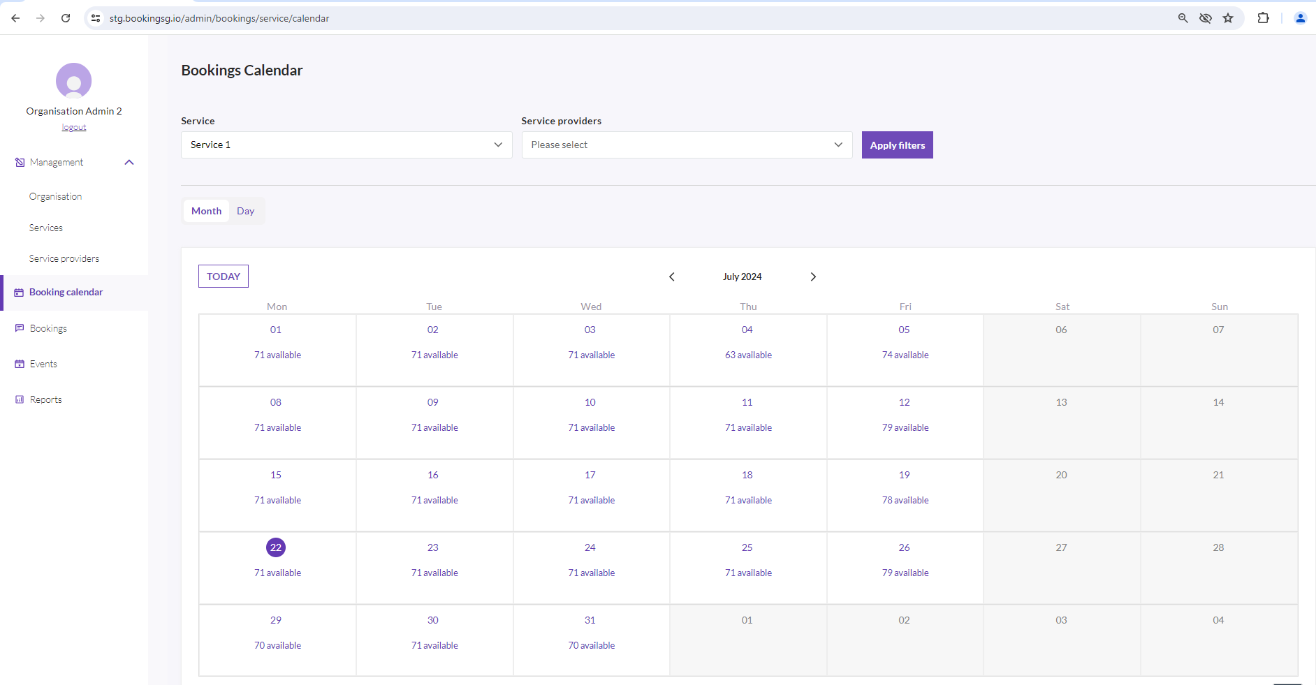 BookingSG | Singapore Government Developer Portal