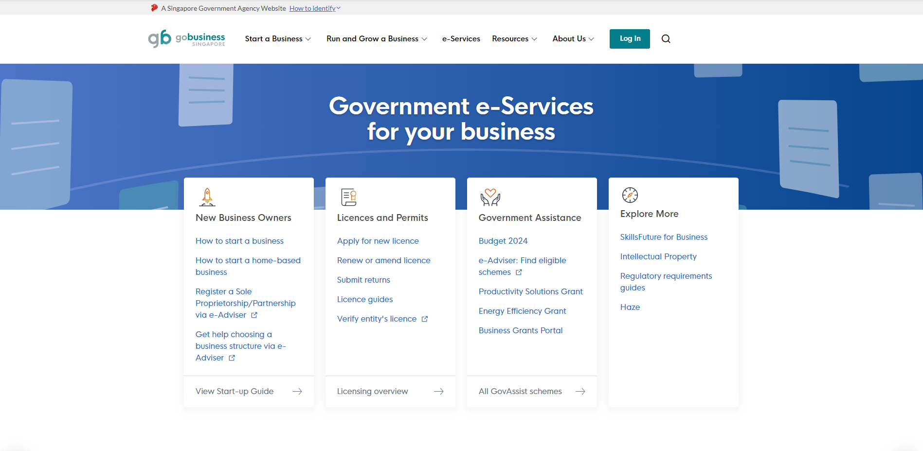 GoBusiness | Singapore Government Developer Portal